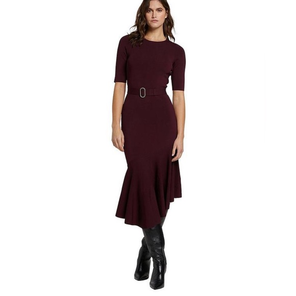 Ted Baker London | Dresses | Nwt Ted Baker Samalee Knitted Midi Dress ...